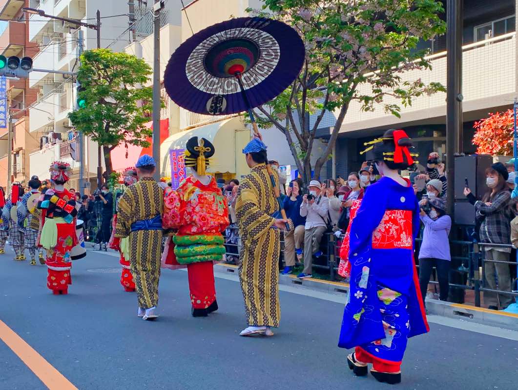 Asakusa is the most beautiful tourist spot in Tokyo