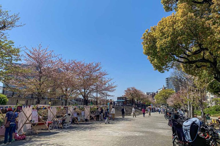 Sumida Park is the center of many famous spots