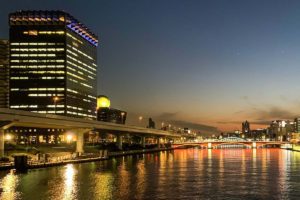 Sumida Park is the center of many famous spots