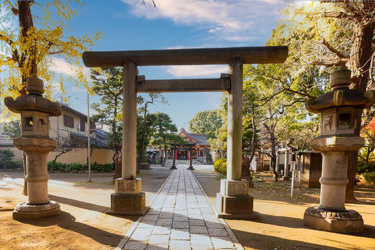 Shinagawa Shrine is one of the 10 famous shrines